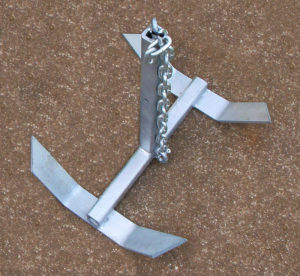 #CRA-01 24LB 2 Claw Columbia River Anchor | LeeLock Anchor Systems